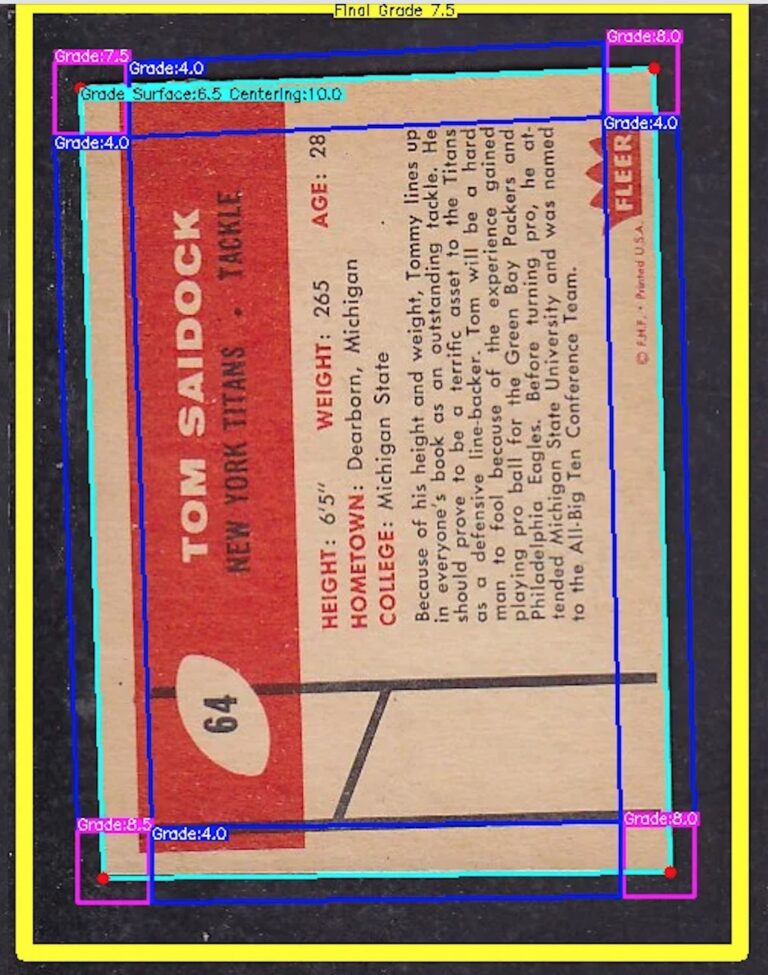 AI Card Grading – Automate Sports Cards Pre-Grading - Ximilar: Visual ...