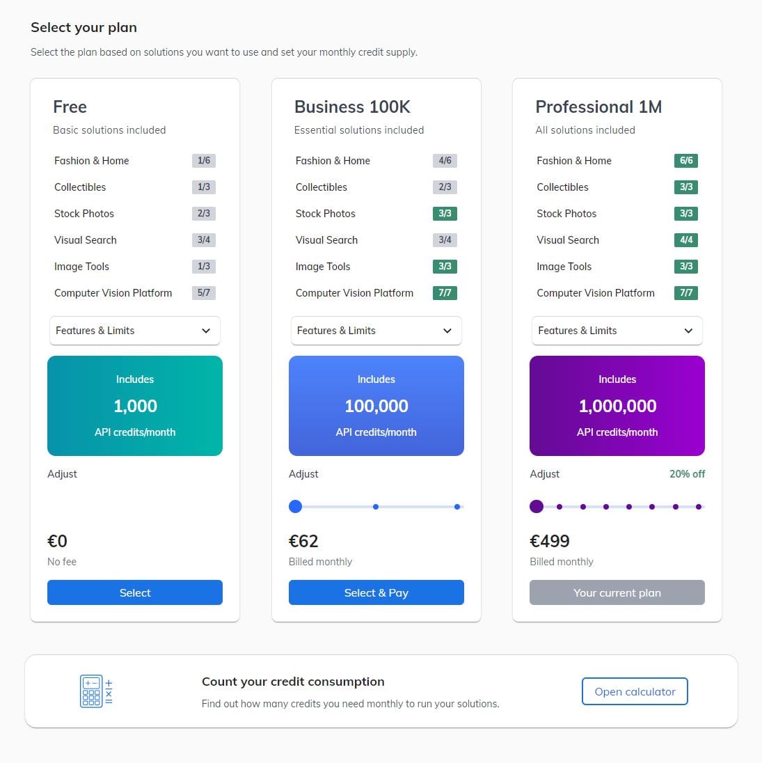 We Introduce Plan Overview & Advanced Plan Setup - Ximilar: Visual AI ...